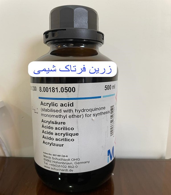 آکریلیک اسید مرک با کد 800181 و CAS number 79-10-7 - زرین فرتاک شیمی