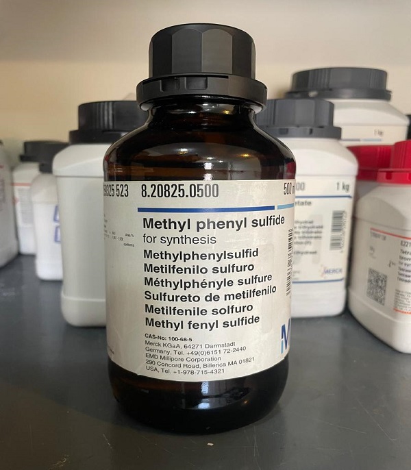متیل فنیل سولفید مرک با کد 820825 و CAS number 100-68-5 - زرین فرتاک شیمی